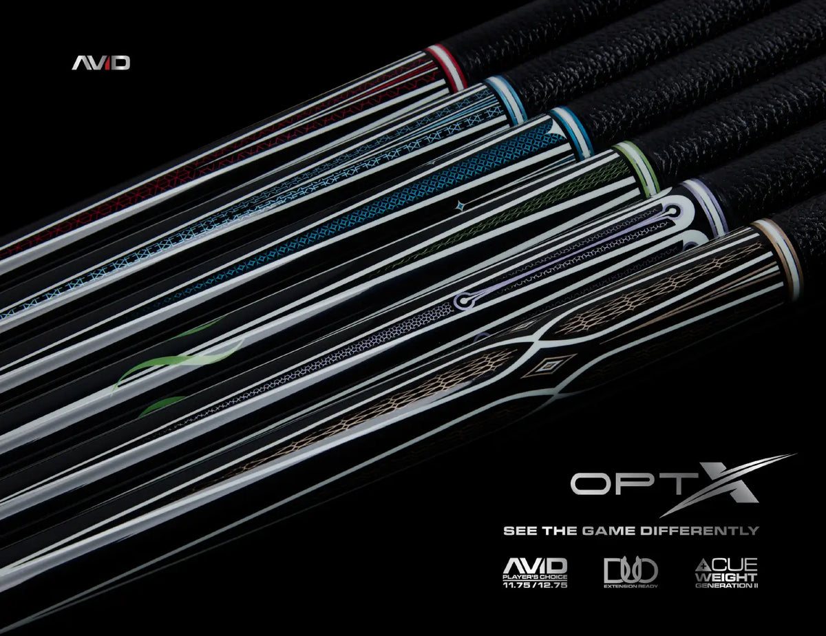 Cuetec AVID OPT-X Cues – Billiards King
