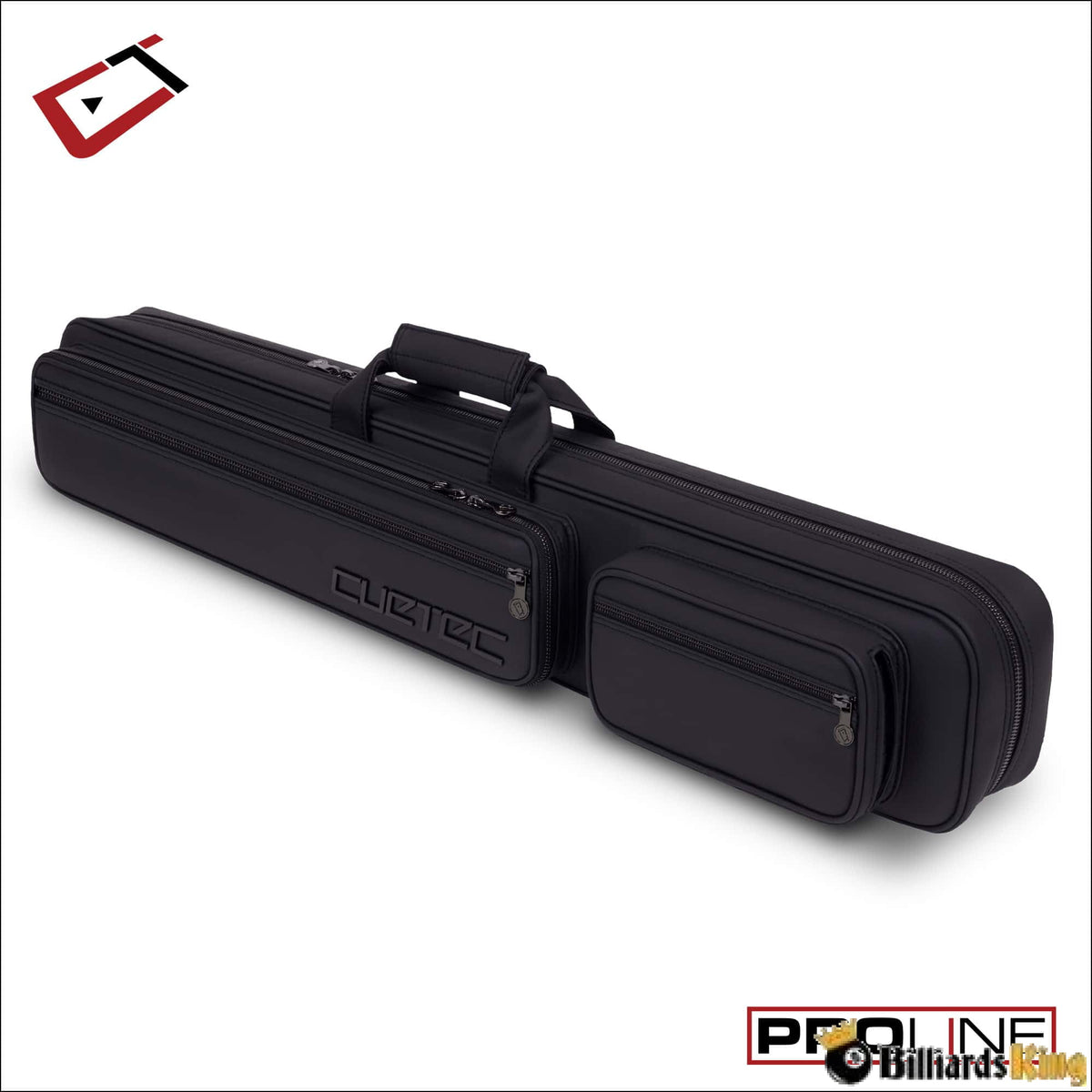 Cuetec Pro Line Black Noir 4x8 4 Butt 8 Shaft Soft Pool Cue Case 95-758 ...