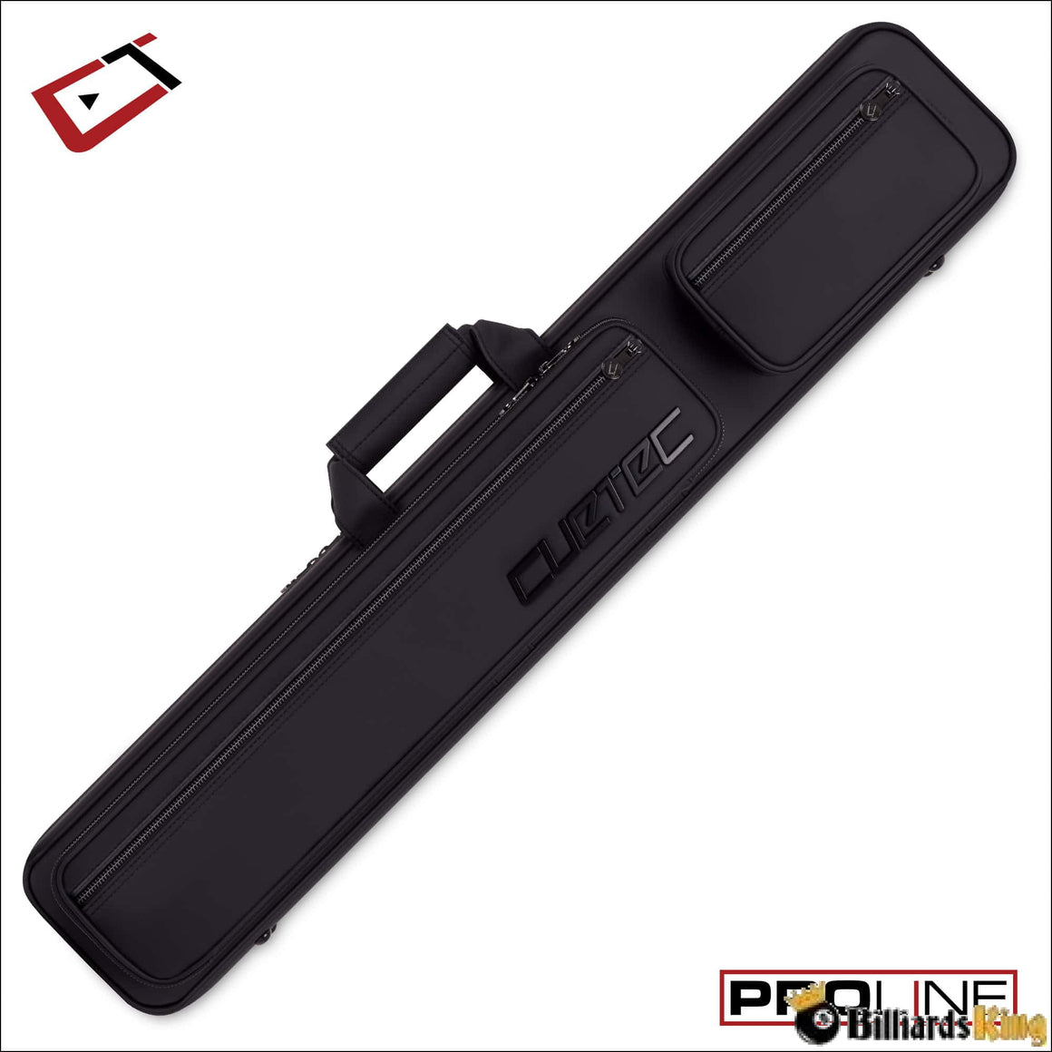 Cuetec Pro Line Black Noir 4x8 4 Butt 8 Shaft Soft Pool Cue Case 95-758 ...