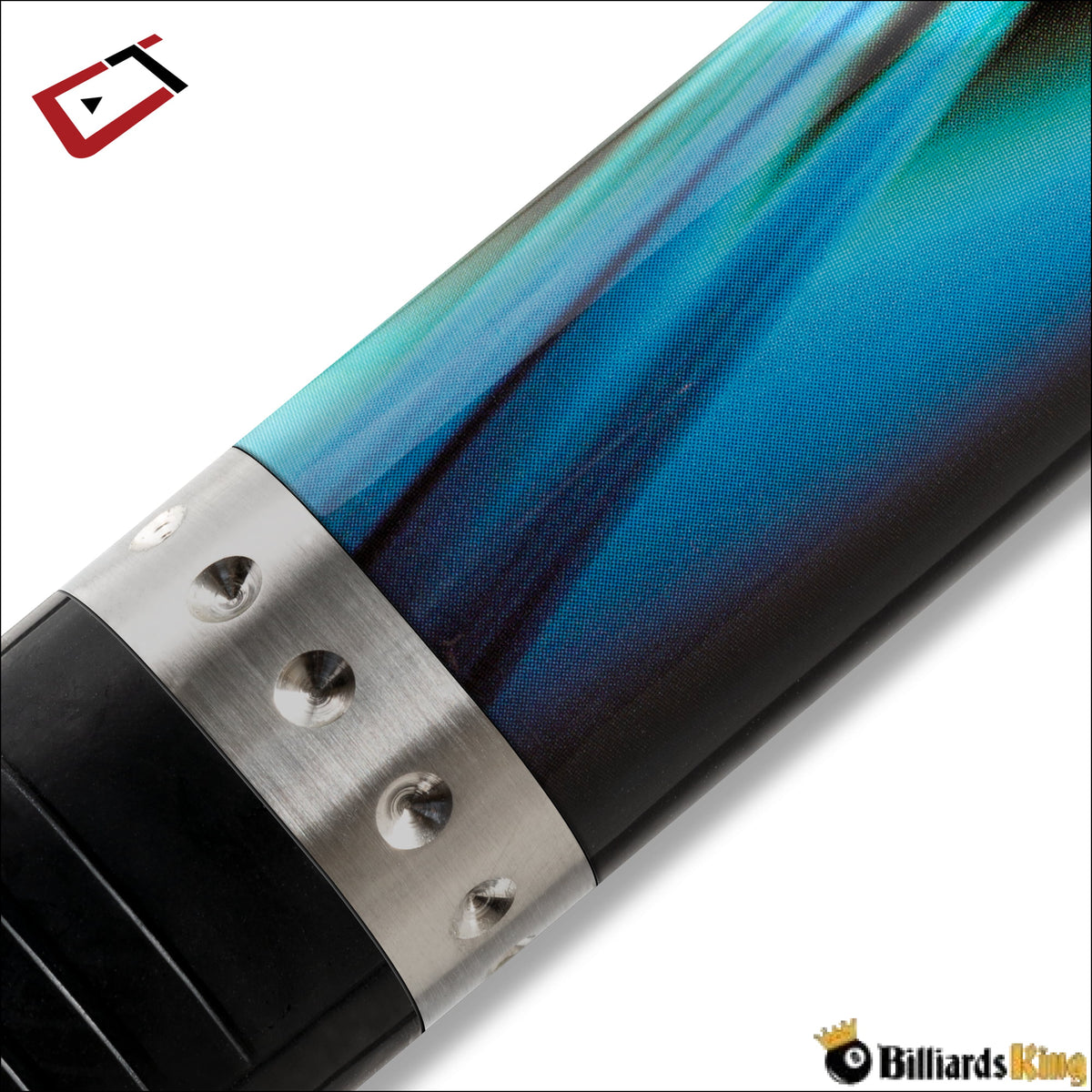 Cuetec Blue Wave Gen-Tek Pool Cue Stick 13-715 - Billiards King