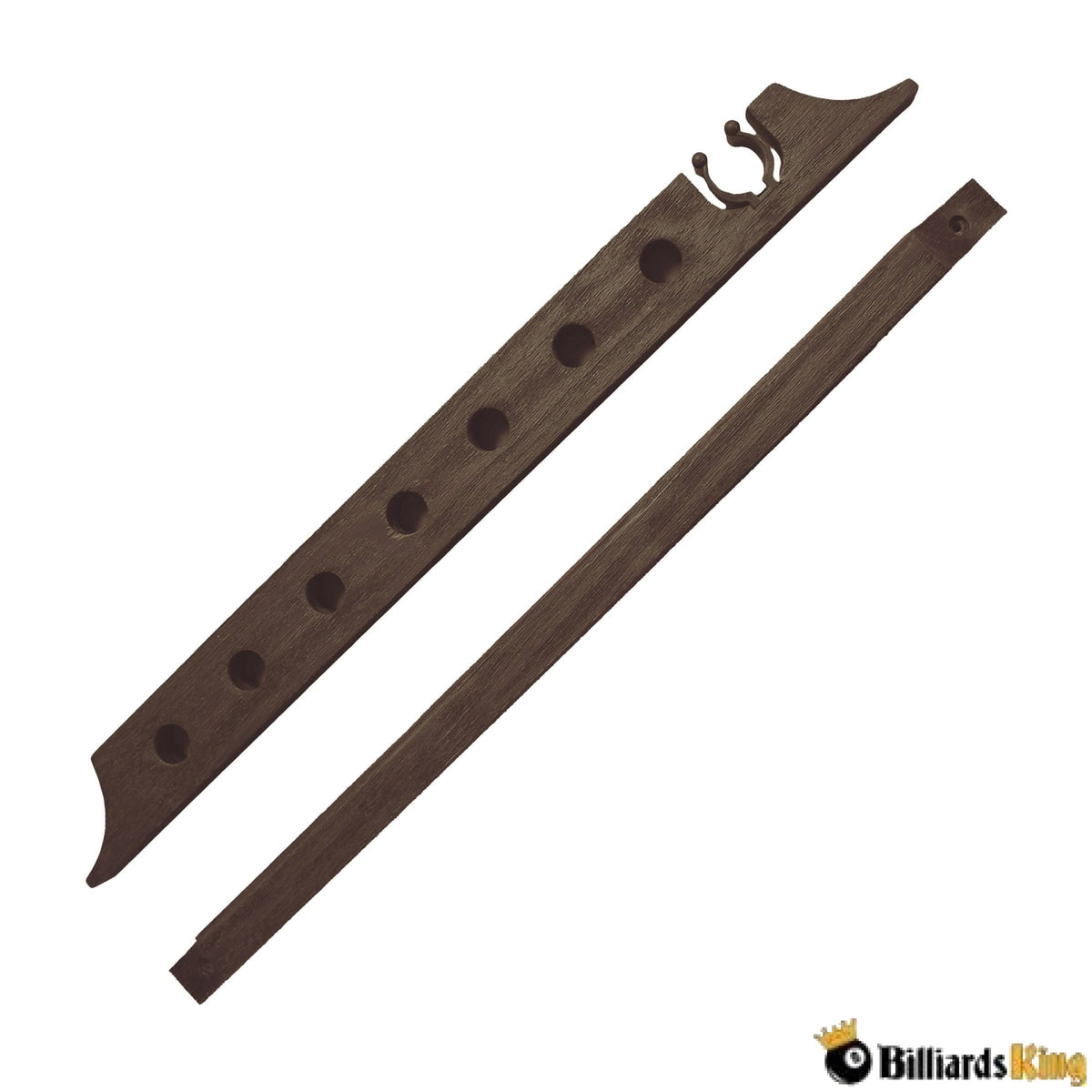 Imperial 7 Cue & Bridge Stick Pool Cue Wall Rack - Billiards King