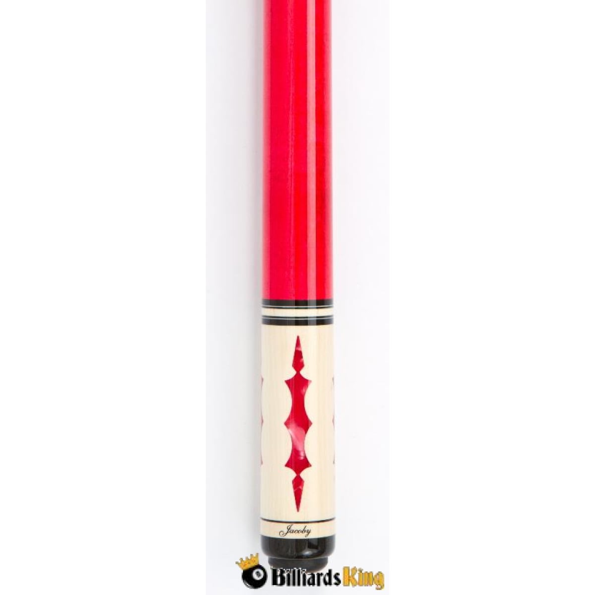 Jacoby MAG 2 Red Pool Cue Stick - Billiards King