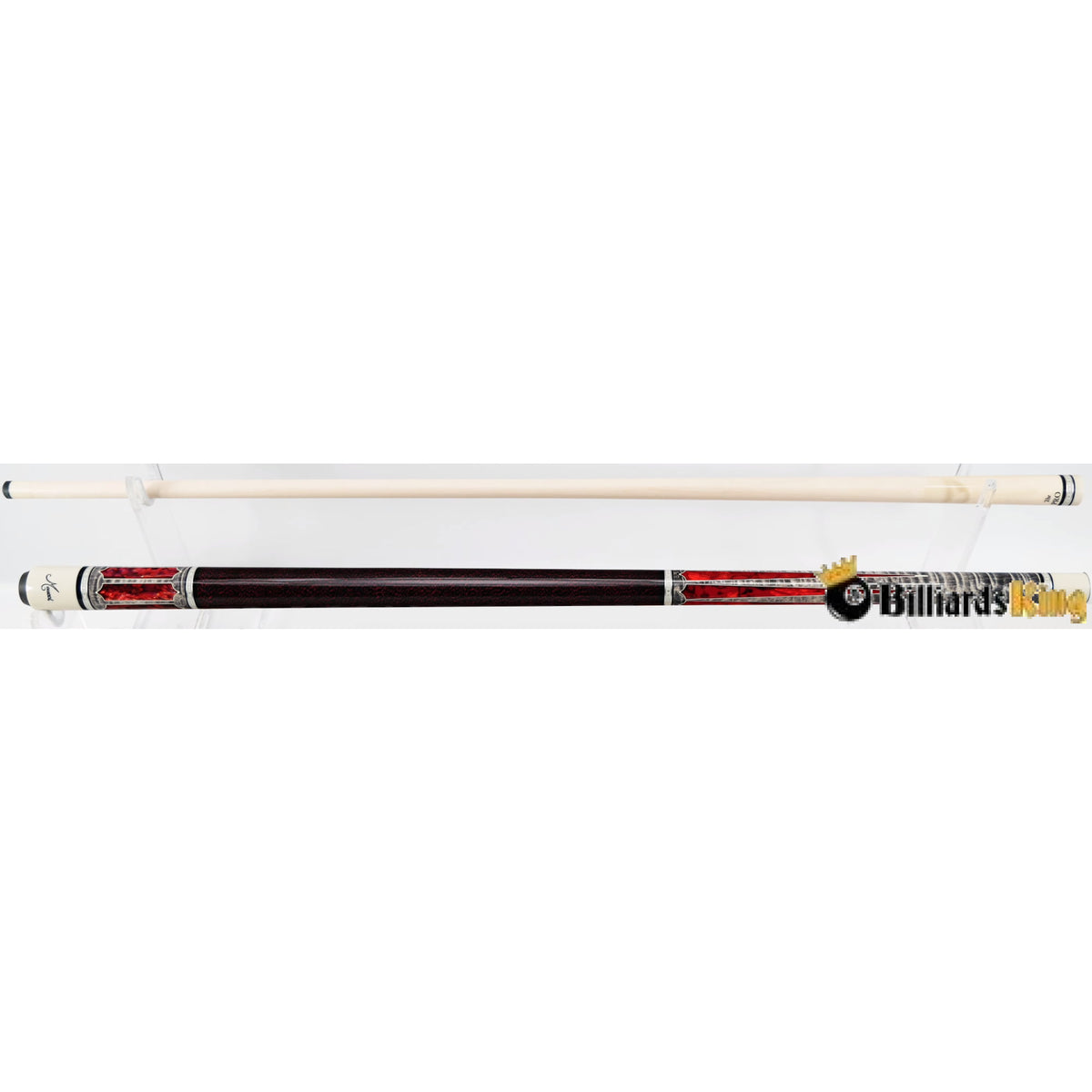 Meucci BMC Red Pearl Pool Cue Stick - Billiards King