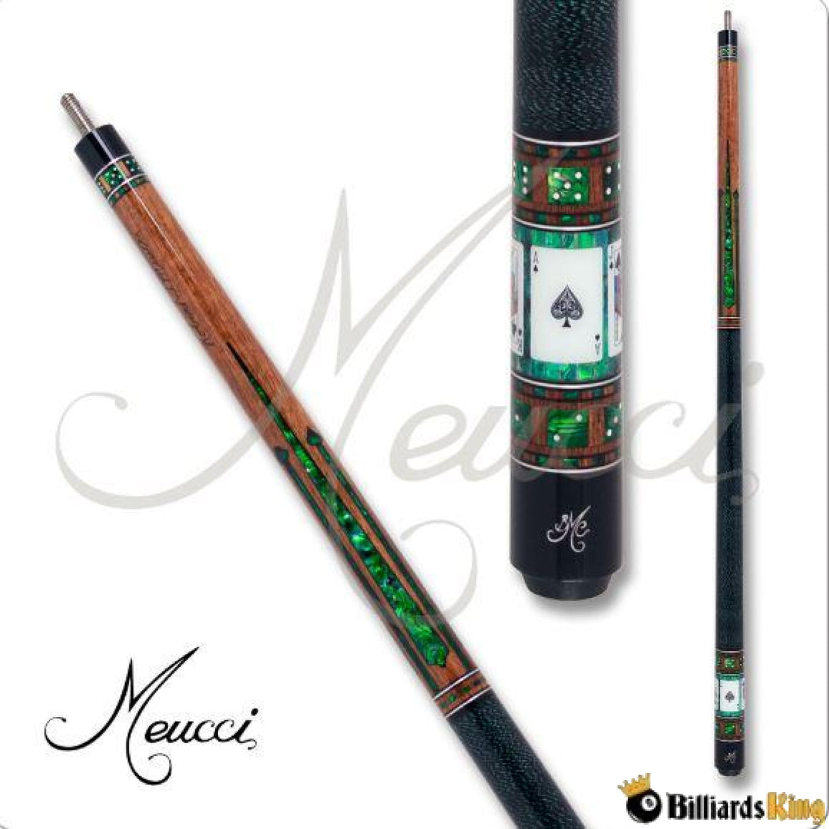 Meucci Cues & Pool Sticks | Free Shipping | Billiards King