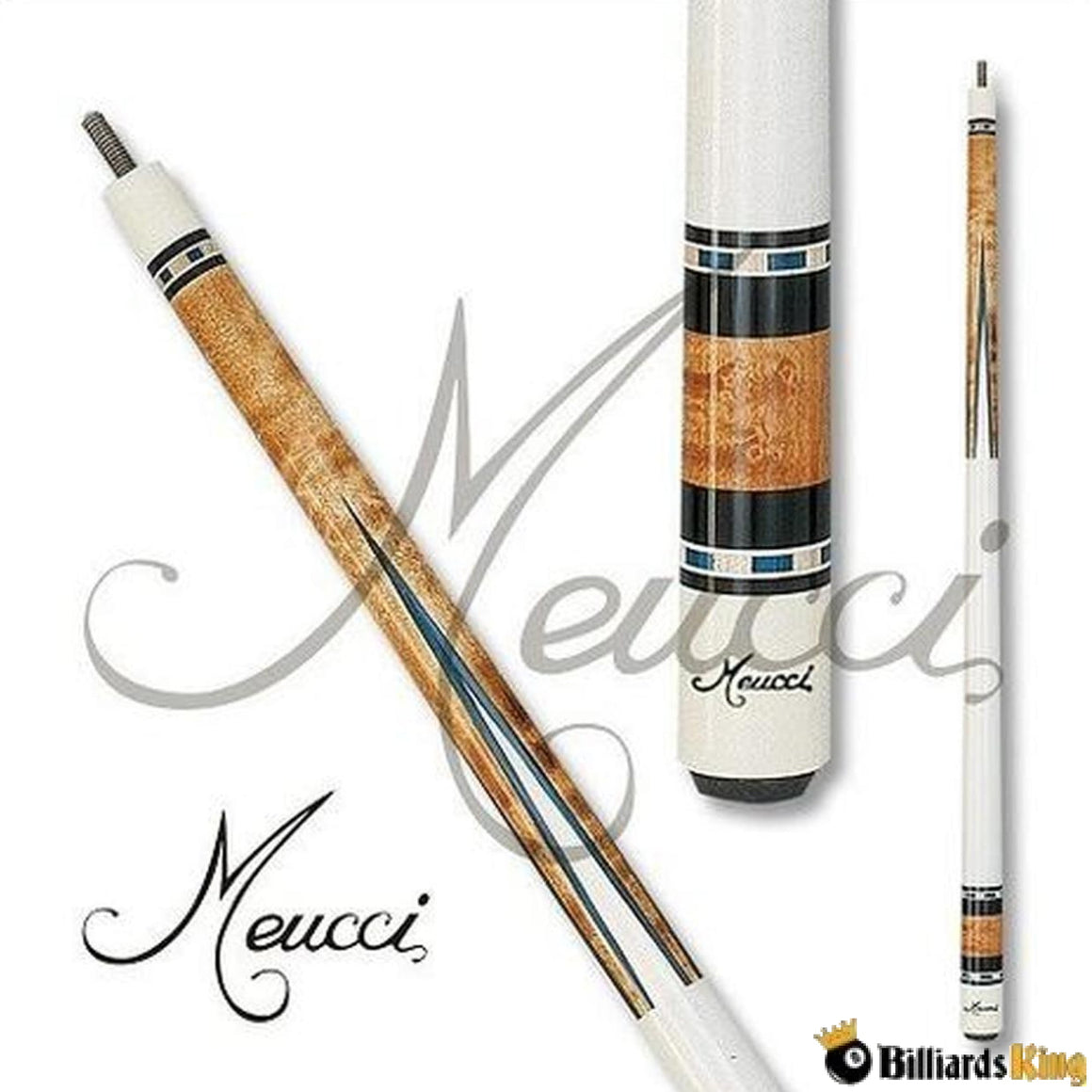Meucci Cues & Pool Sticks | Free Shipping | Billiards King