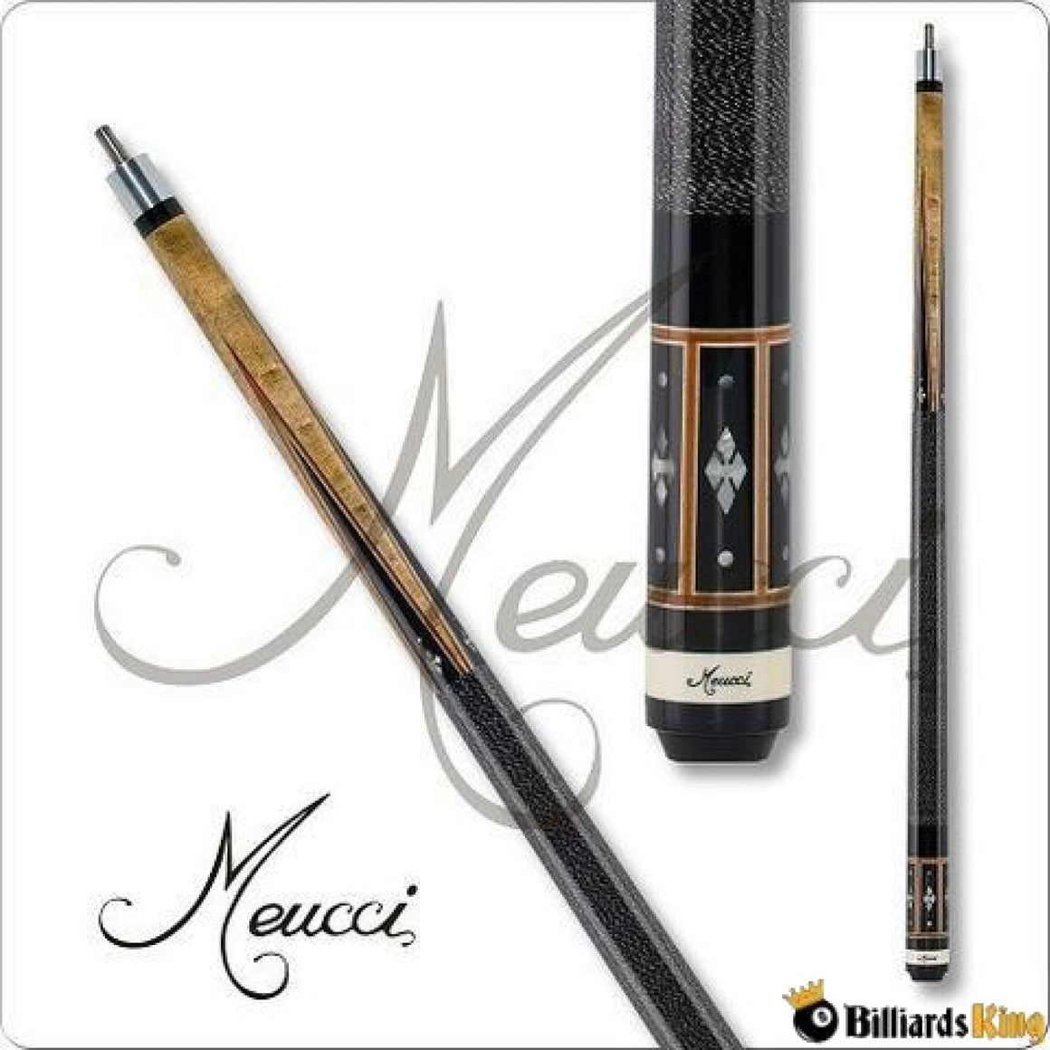Meucci Cues & Pool Sticks | Free Shipping | Billiards King