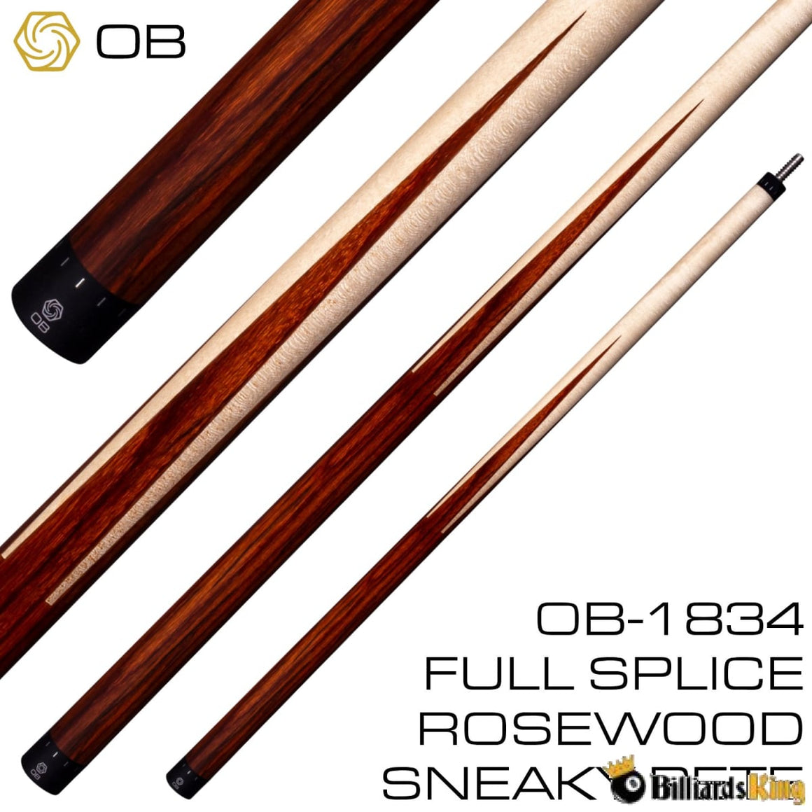 OB Cues On Sale 15% Off - OB Pool Stick Butts and Shafts – Billiards King