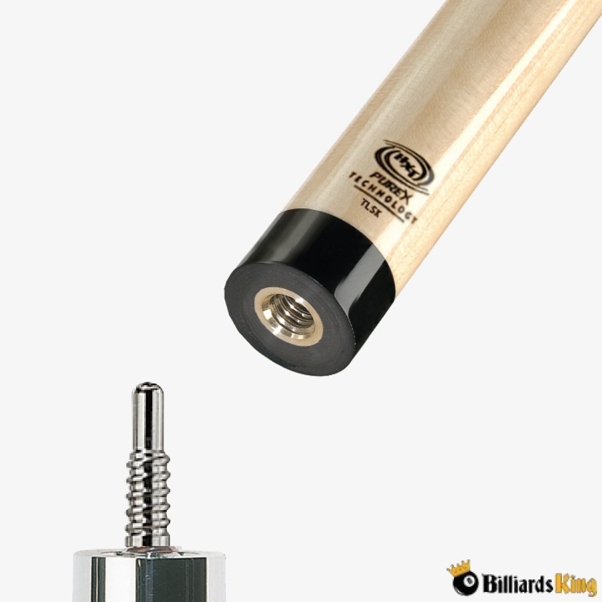 PureX Turbo Lock Technology 11.75mm Skinny Shaft w/ Black Collar ...