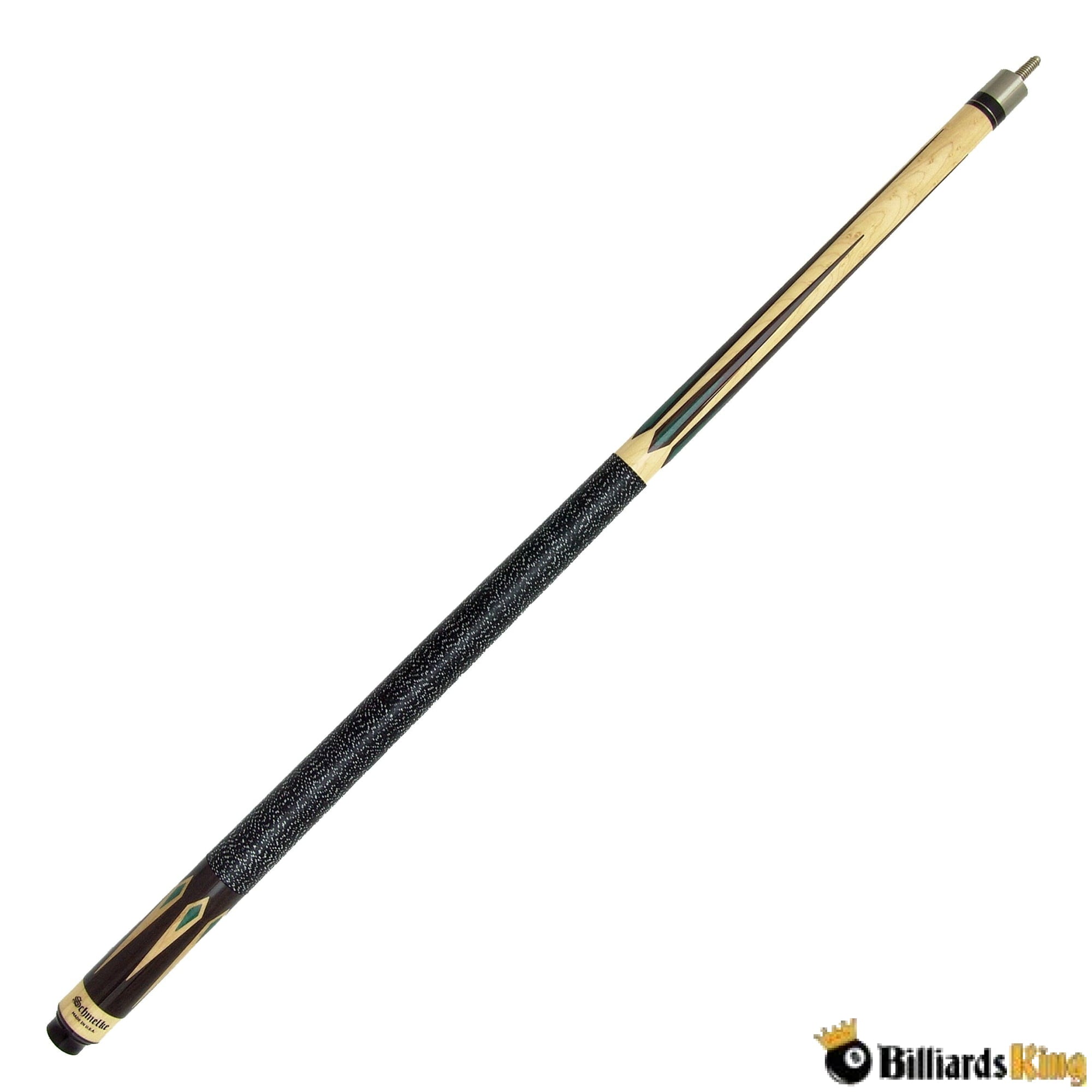 Schmelke H070 Birdseye Maple & Ebony Inlay Pool Cue Stick - Billiards King