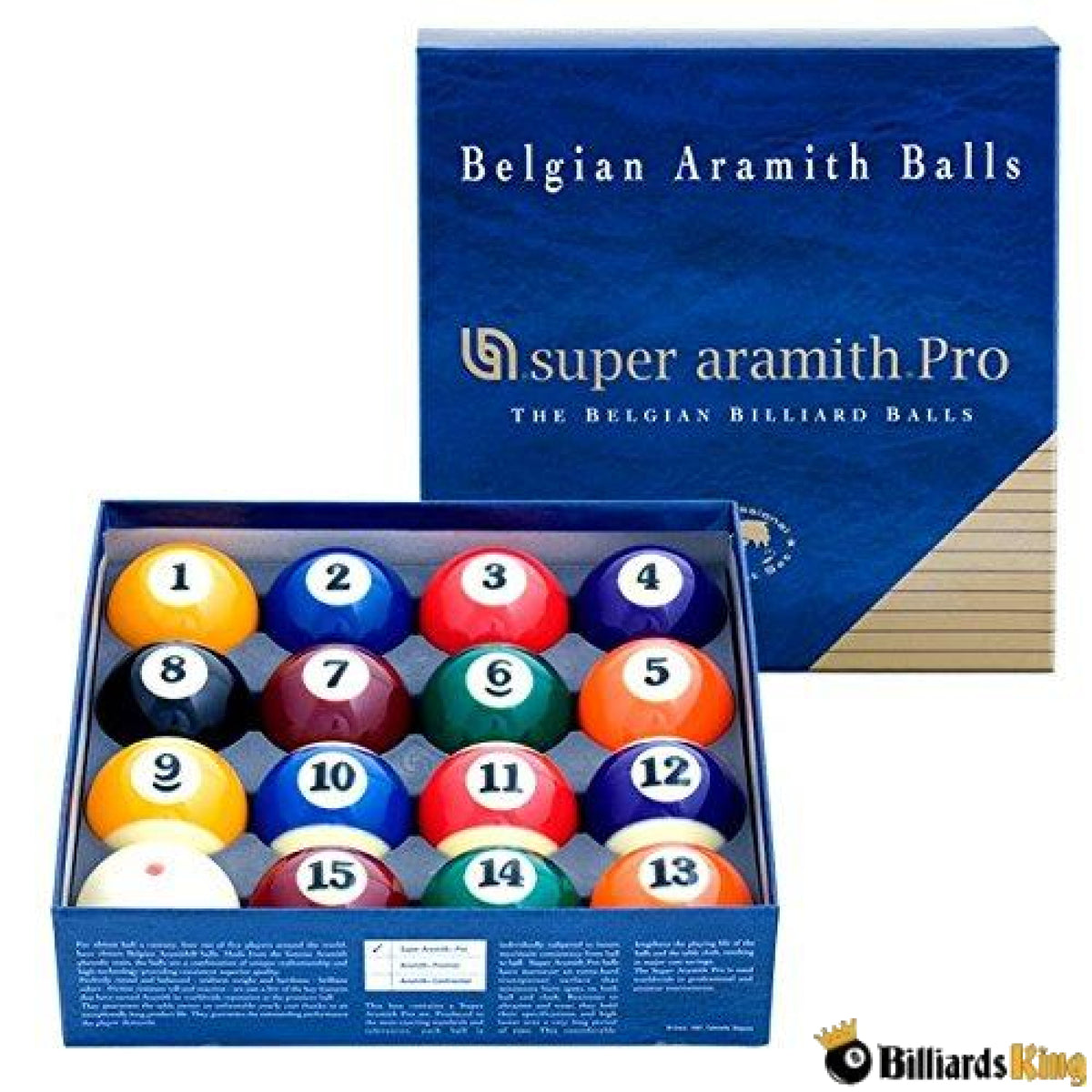 Super Aramith Pro Balls - Billiards King
