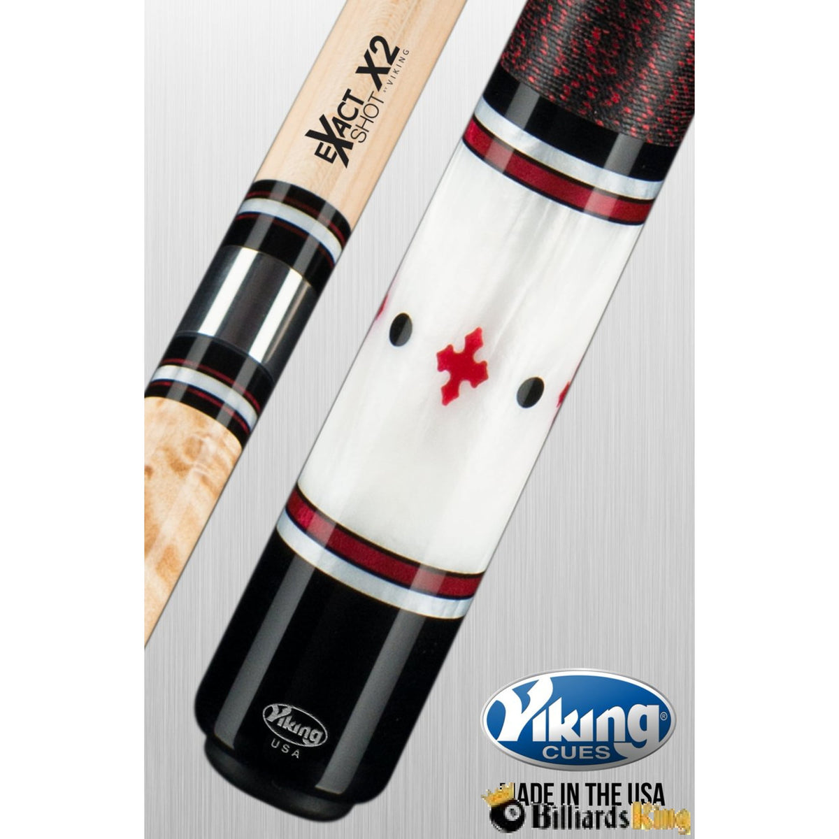 Viking EX181 eXactShot-X2 Pool Cue Stick - Billiards King